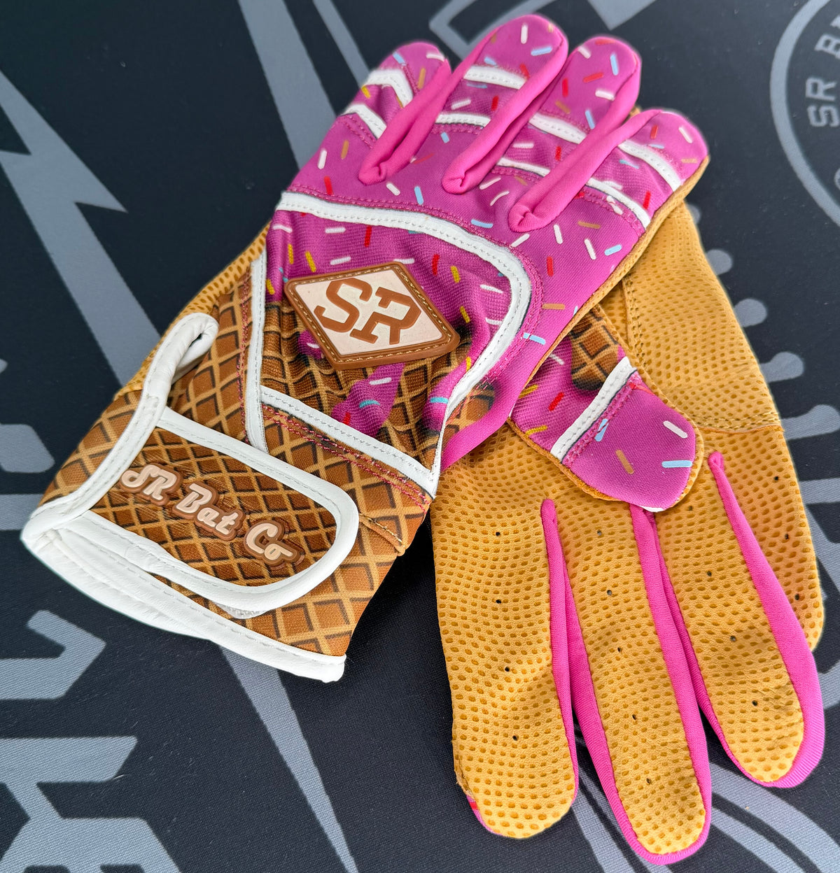 Ice Cream Cone Batting Gloves | SR Bats